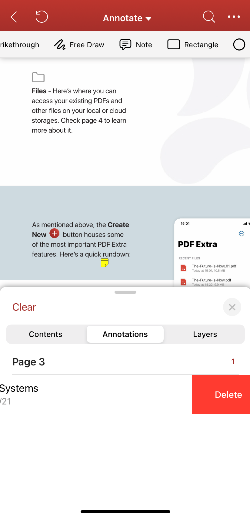 iOSでPDF注釈を表示または削除する方法 – MobiSystems
