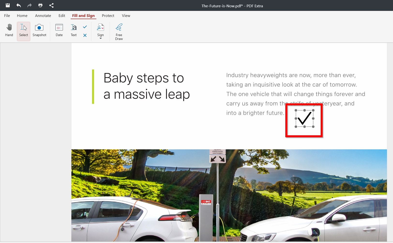 How to add PDF checkmarks on Windows – MobiSystems