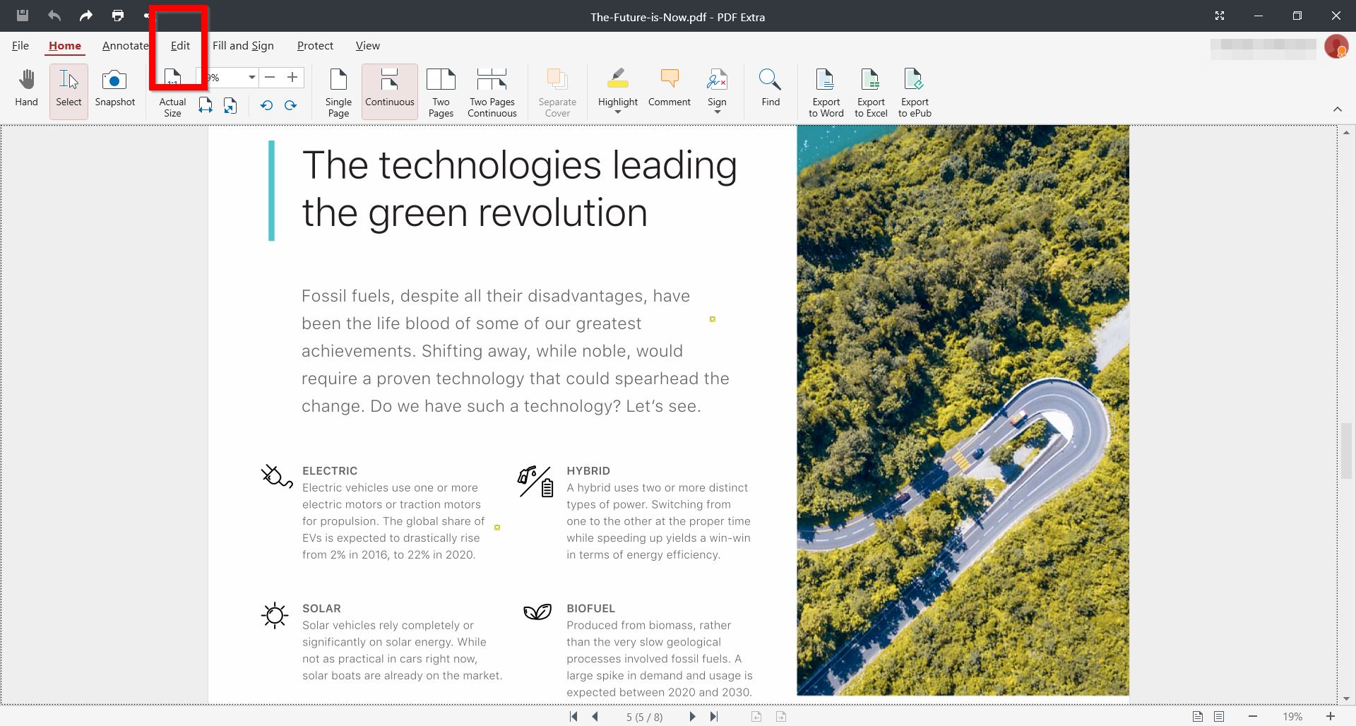 How to change PDF font properties on Windows – MobiSystems