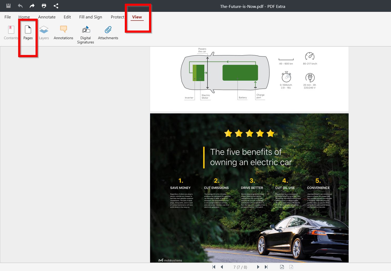 Comment faire pivoter les pages d'un PDF sous Windows – MobiSystems