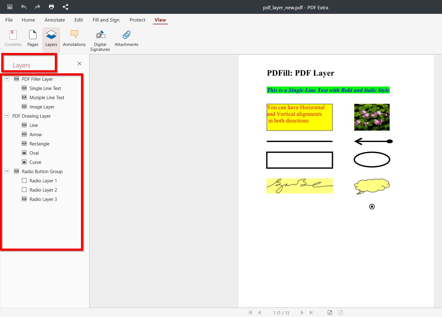Как показать или скрыть слои PDF в Windows – MobiSystems